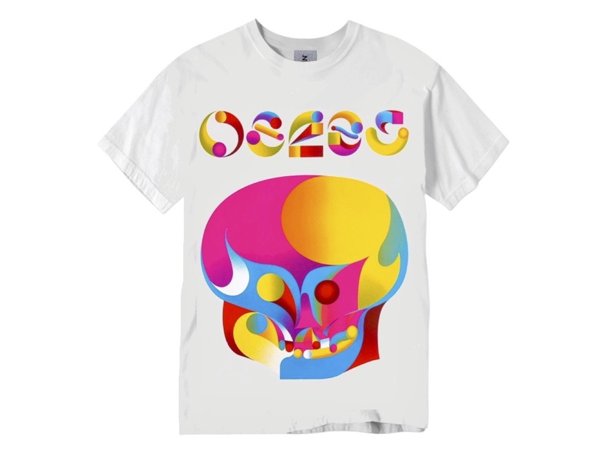 OSEES COLOR SKULL (WHITE) | Osees