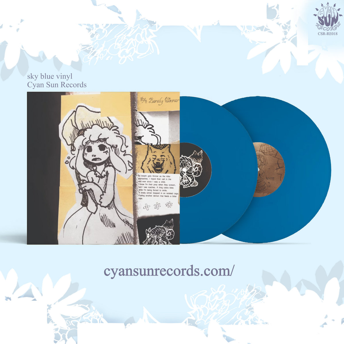 A Lonely Sinner | samlrc | Cyan Sun Records