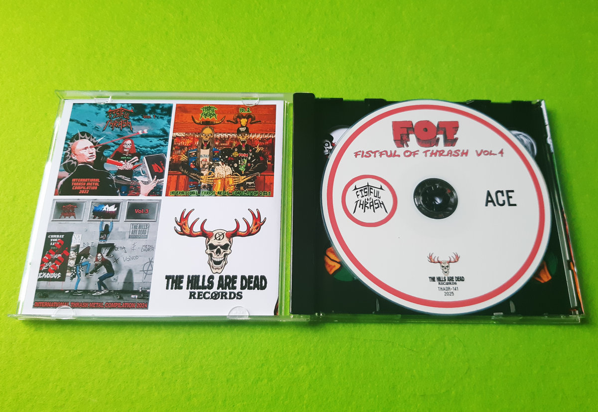 FISTFUL OF THRASH Vol.4 | V/A Thrash Metal 2025 | THE HILLS ARE DEAD - Records