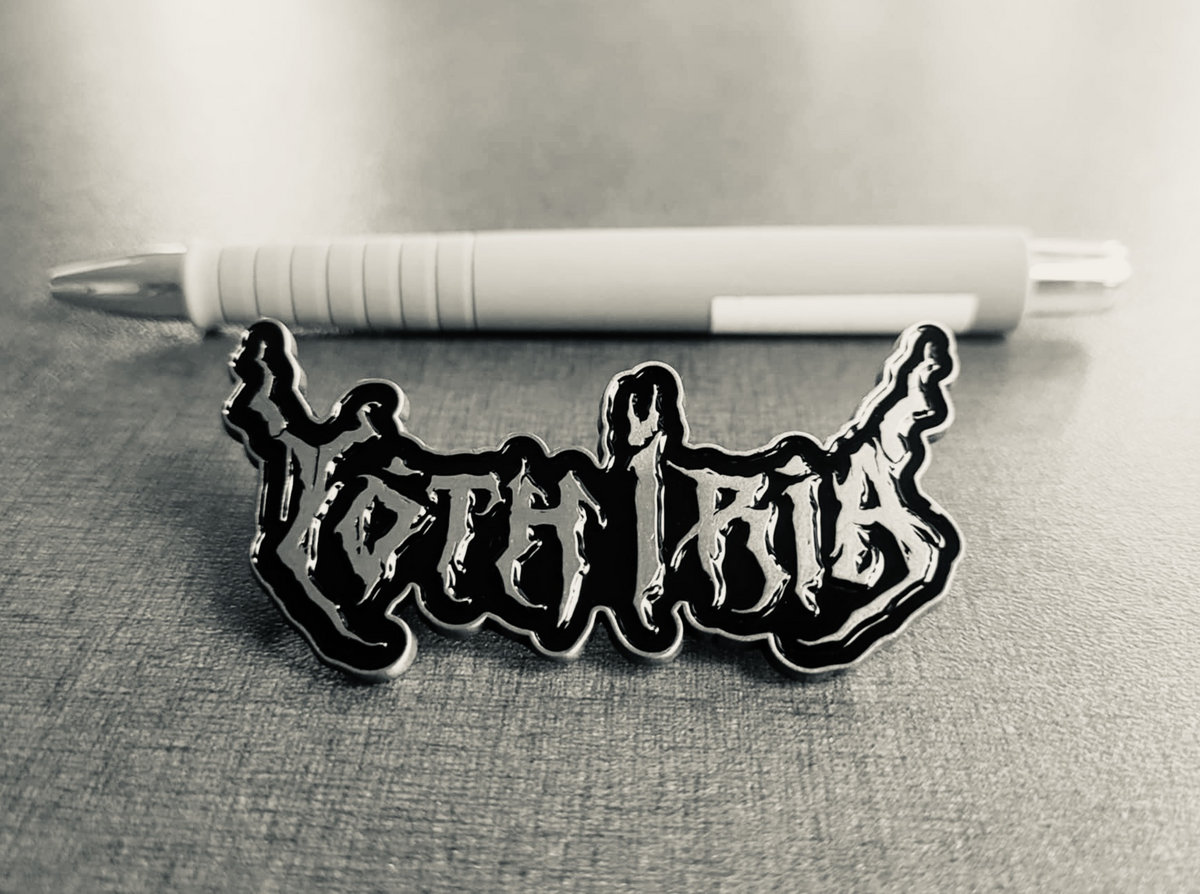Yoth Iria - logo enamel pin | Edged Circle Productions