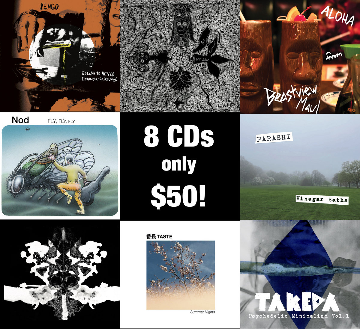 BUNDLE DEAL! - 8 Carbon CDs for just $50! | Carbon Records