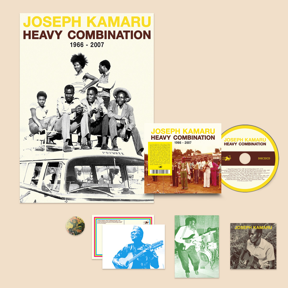 Heavy Combination 1966 - 2007 | JOSEPH KAMARU