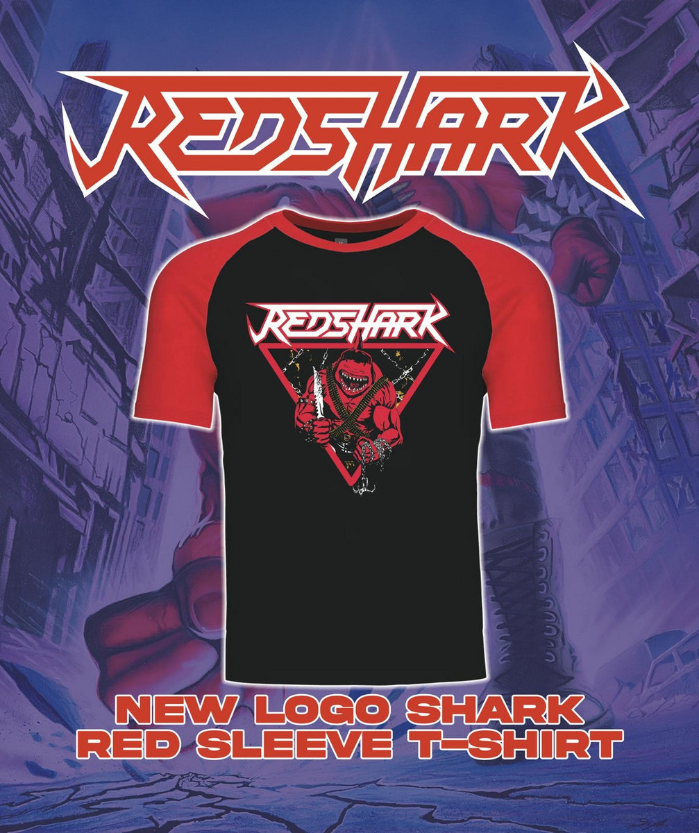 SHARK RED SLEEVE TSHIRT | Redshark