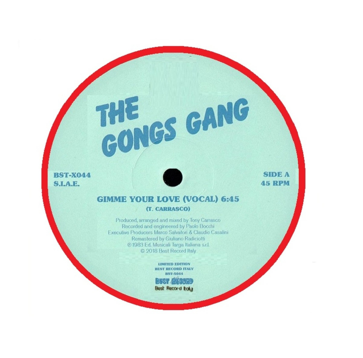 Gimme Your Love [BST-X044] | GONG'S GANG | Best Record