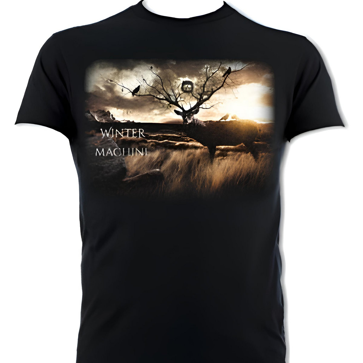 TWM Stag hillside/black tee | This Winter Machine