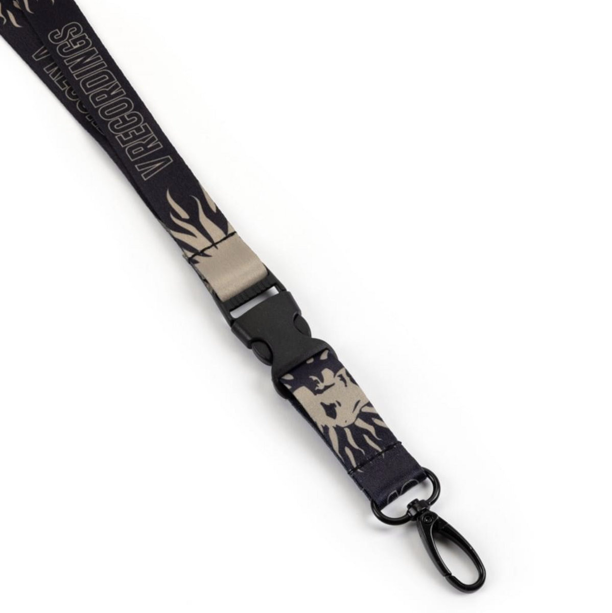 V CLASSIC LANYARD [GOLD ON BLACK] | V Recordings