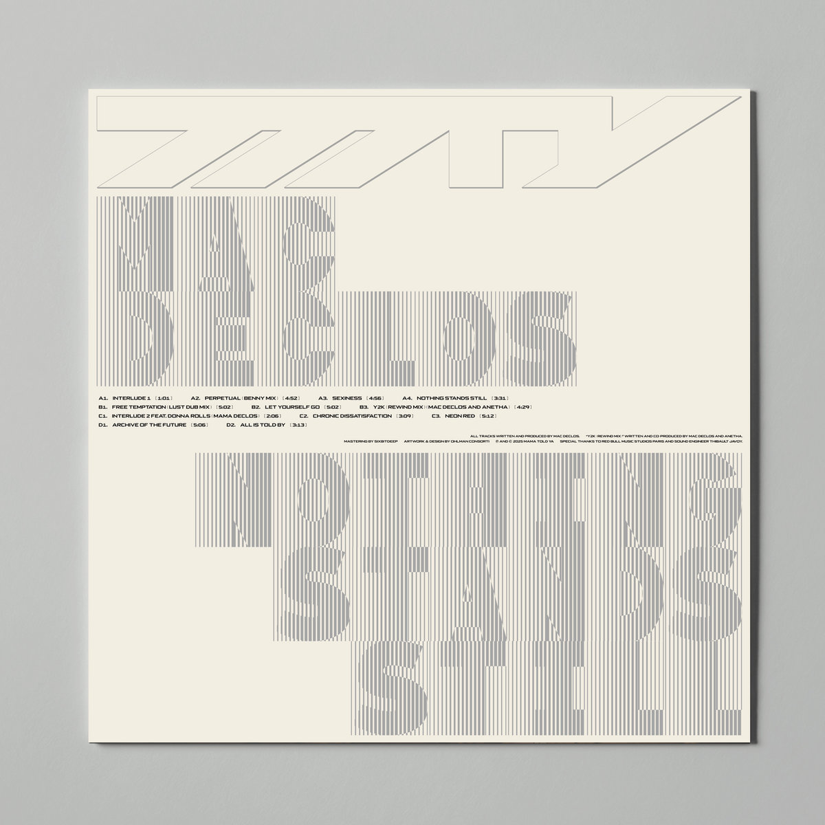 MTY013 - "Nothing stands still" | Mac Declos