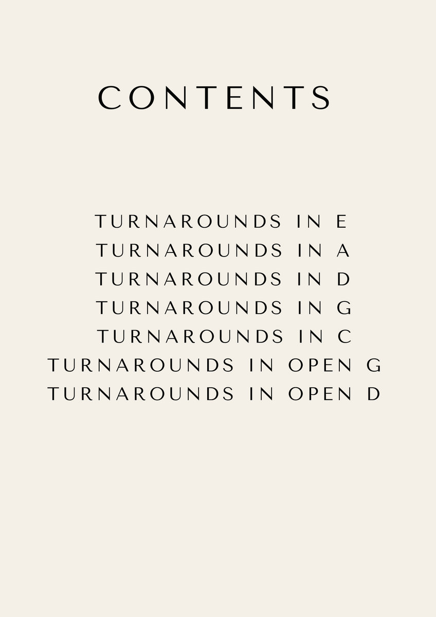 103 Essential Blues Turnarounds - Sheet Music/Tablature (E-book ...