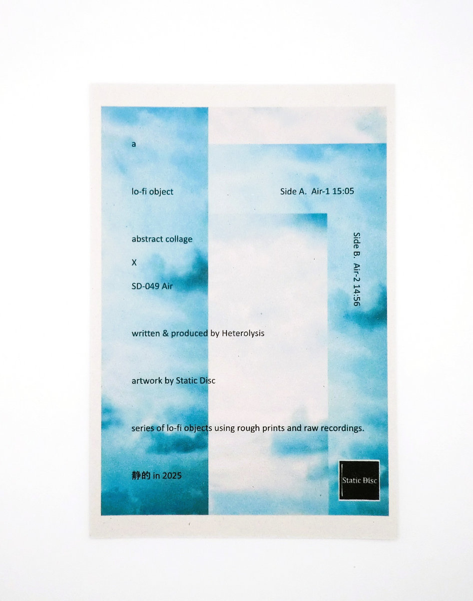 Air | Heterolysis | Static Disc