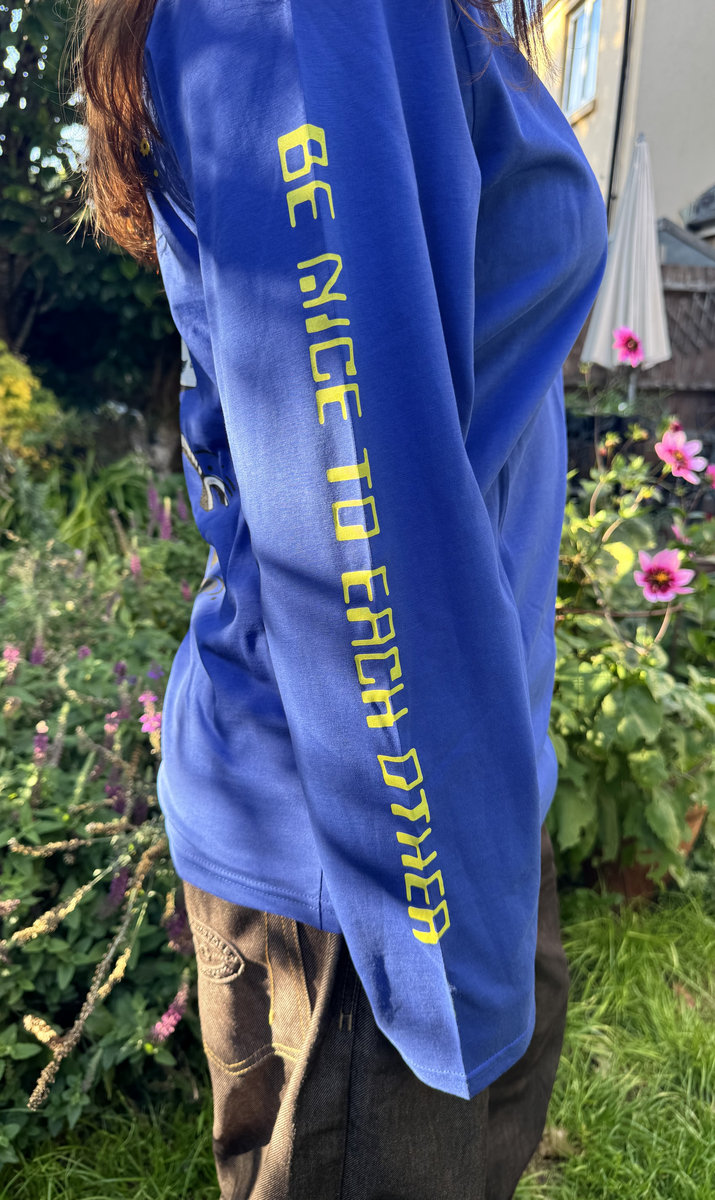 Exploding Head Bot Long Sleeve Blue | Ott