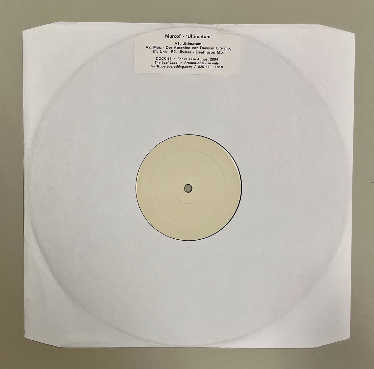 Ultimatum | Murcof
