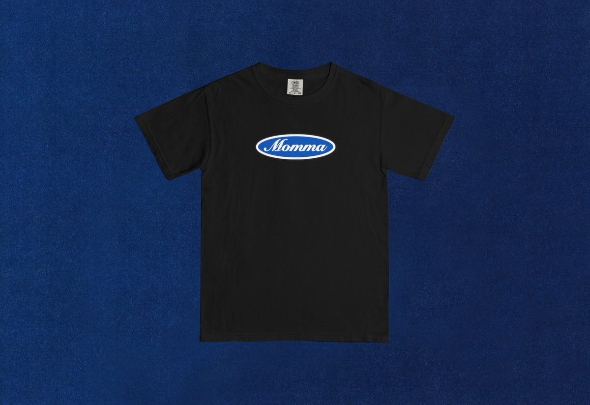 T-Shirt - Oval Logo T-Shirt (Blue Logo) | Momma