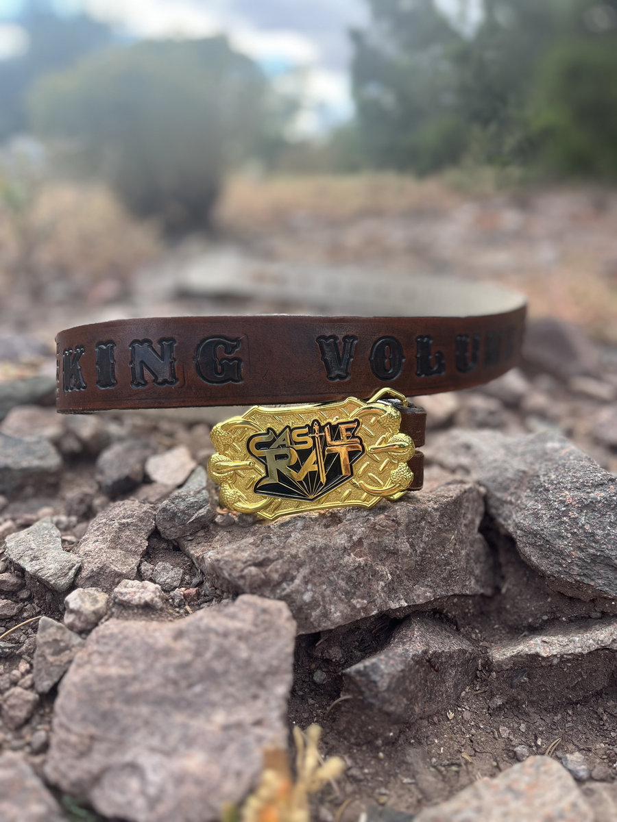 Castle Rat Belt Buckle in GOLD | Castle Rat