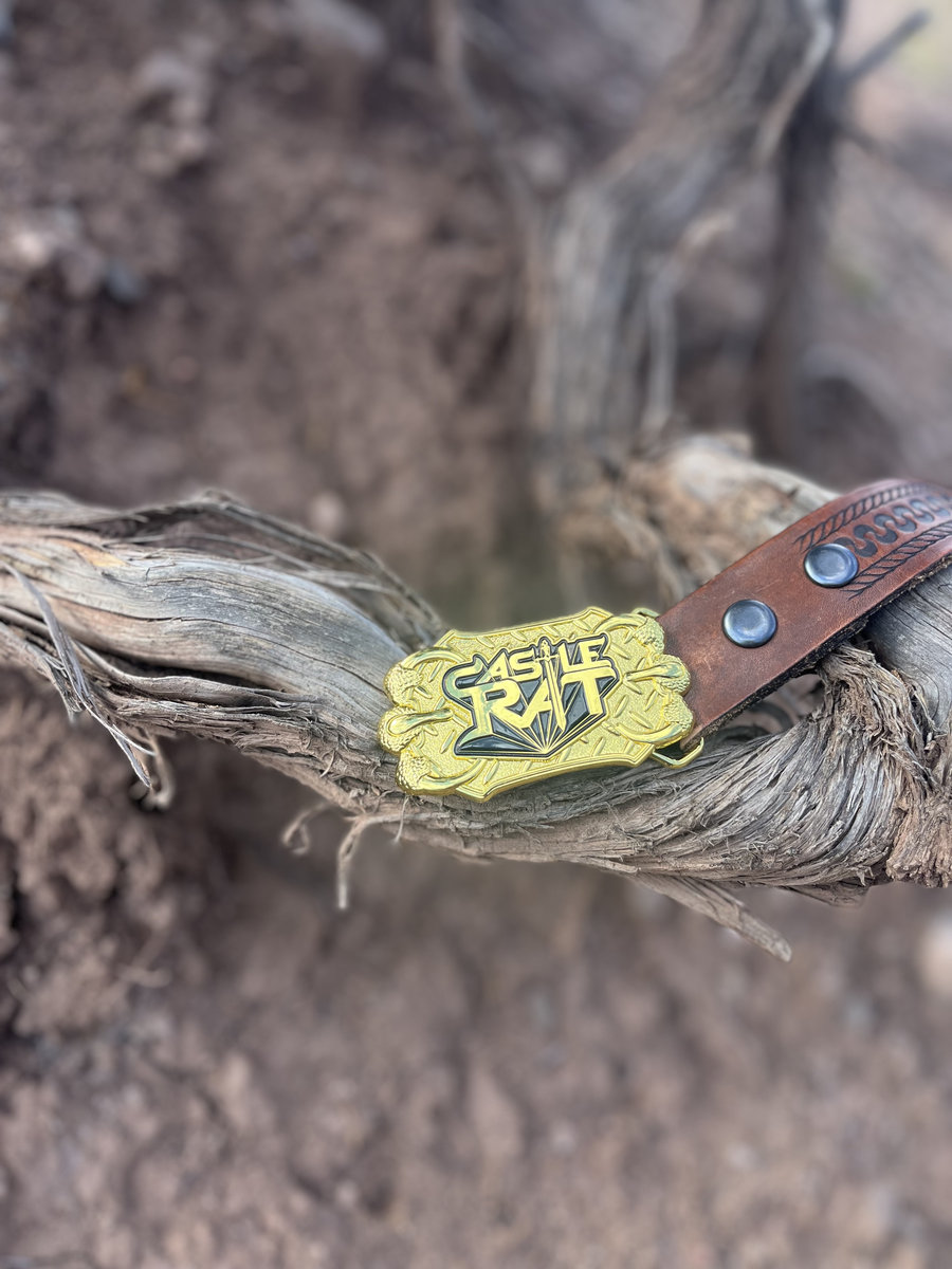 Castle Rat Belt Buckle in GOLD | Castle Rat