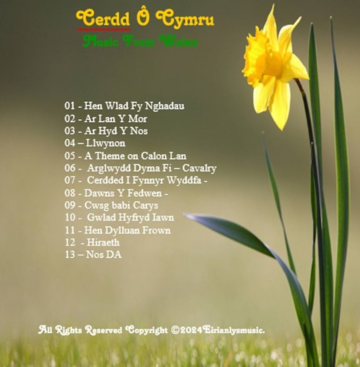 Welsh Music Instrumentals Experience - ROYALTY FREE | Eirianlys ...