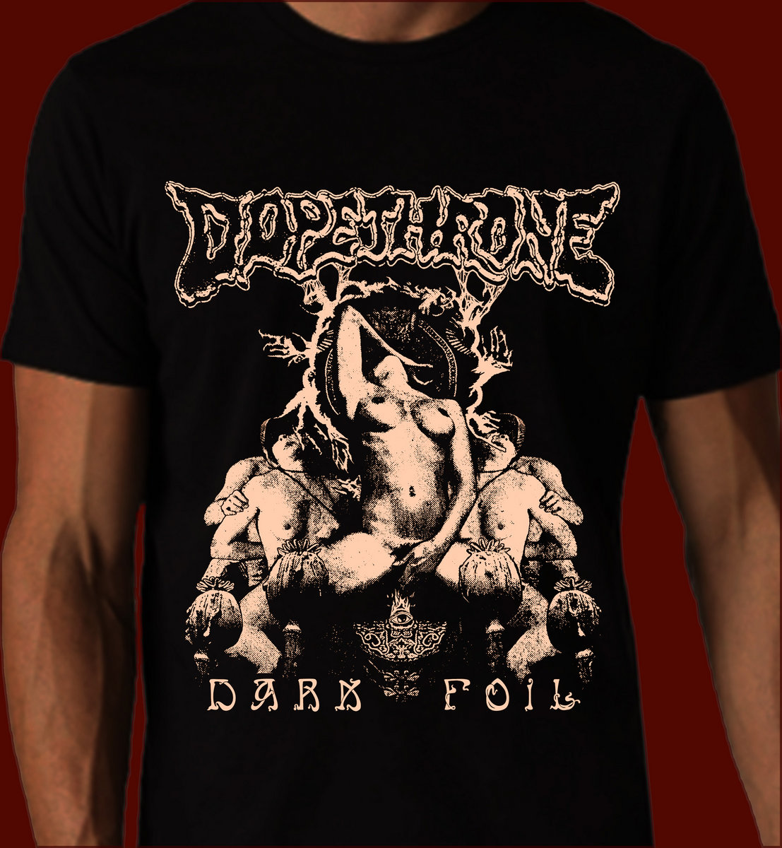 ''DARK FOIL'' T-shirt | DOPETHRONE