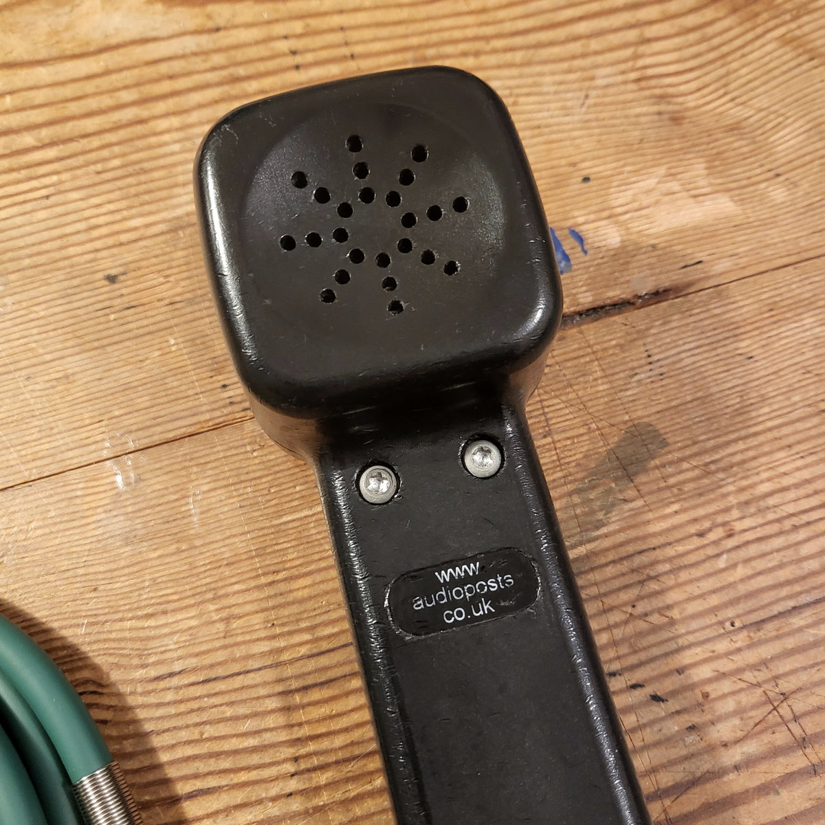 Upcycled Museum Audio Handset Lo-fi Vocal Microphone | Michael Ridge