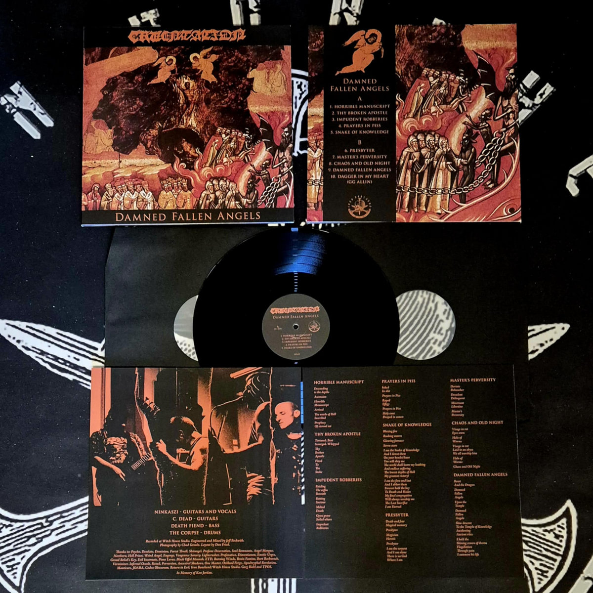 Cruentation - Damned Fallen Angels | Iron BoneHead Productions