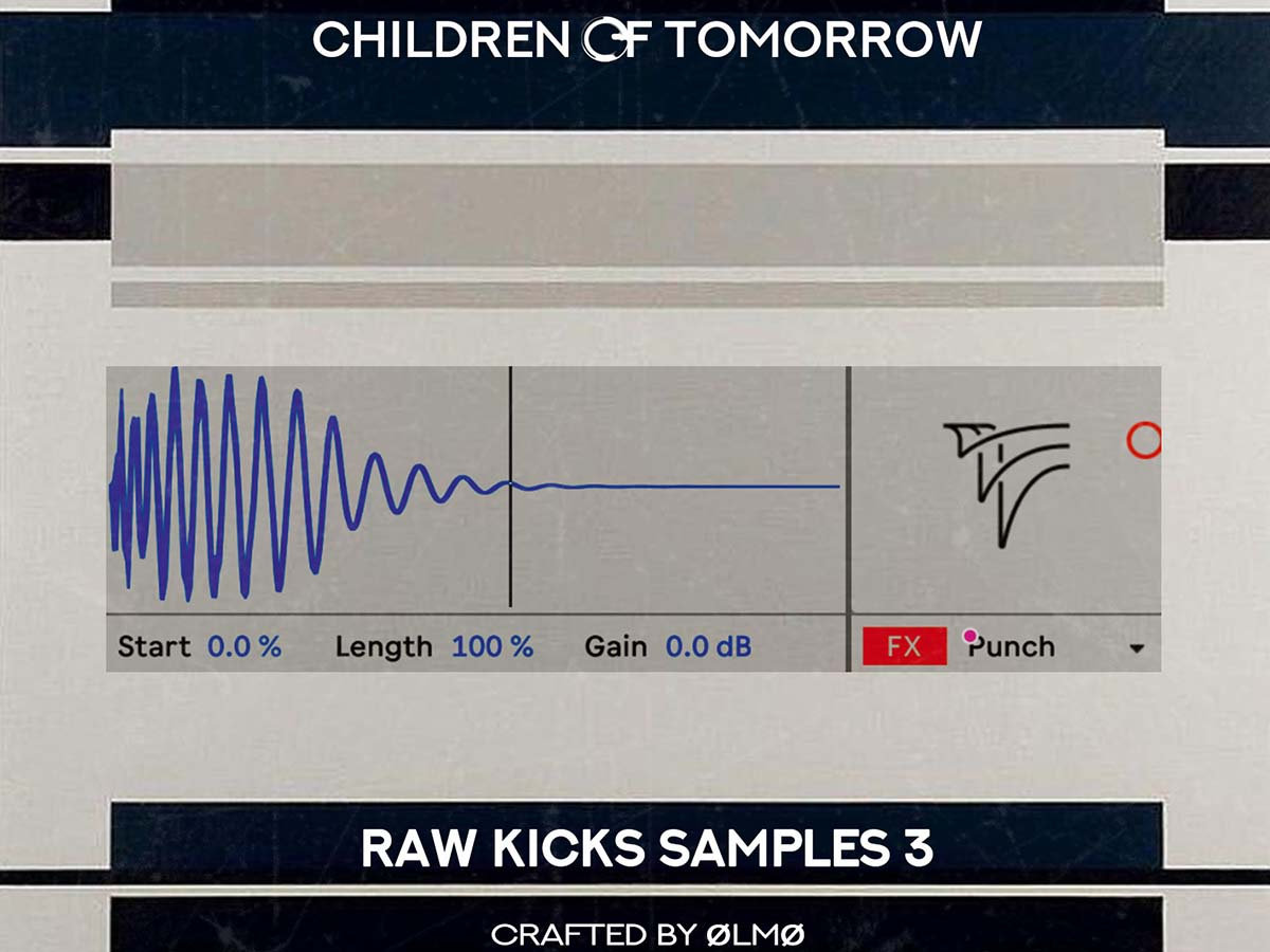 Raw Kicks Samples Pack 3 | Children Of Tomorrow Records