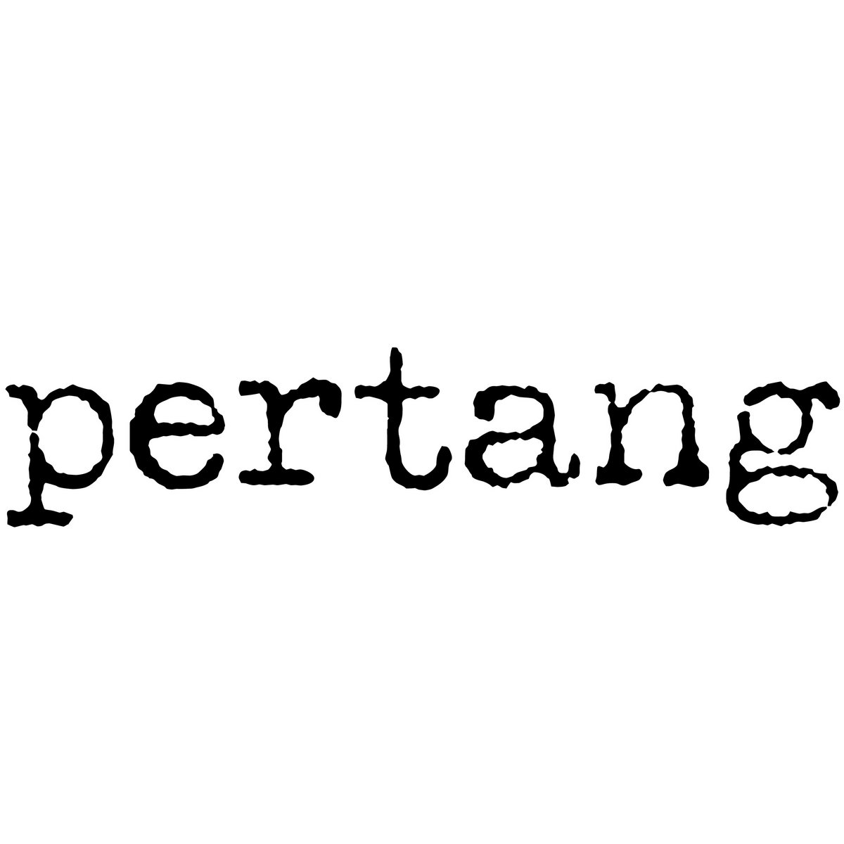 Geen probleem | Pertang