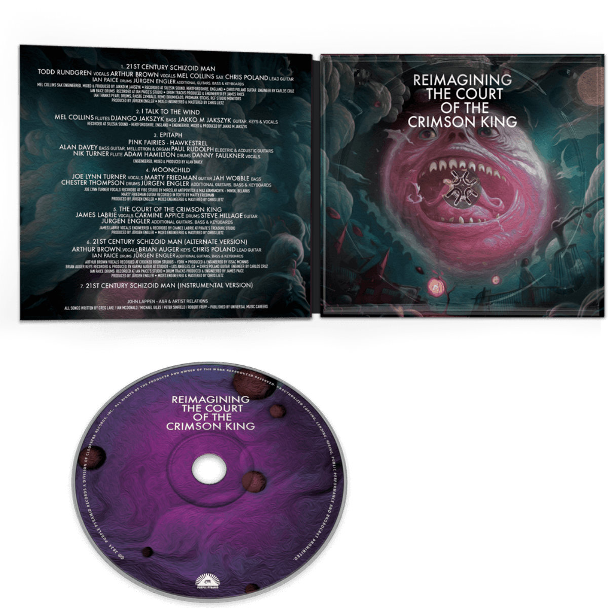 Reimagining In The Court Of The Crimson King | Various Artists | Purple ...