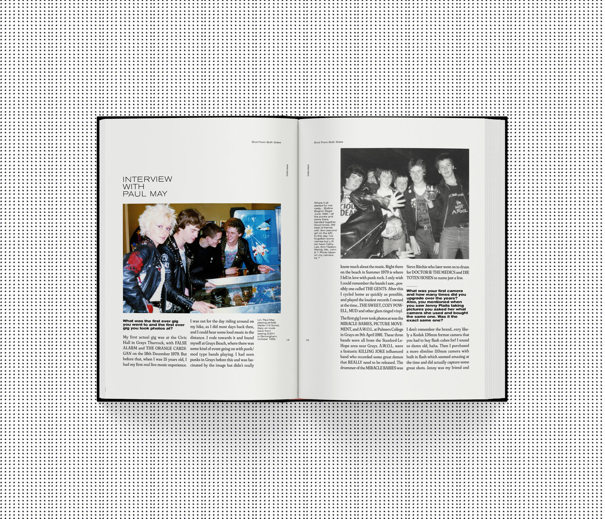 SEAL-031 PAUL MAY - Shot From Both Sides - Photos of UK Punk Gigs 1981 ...