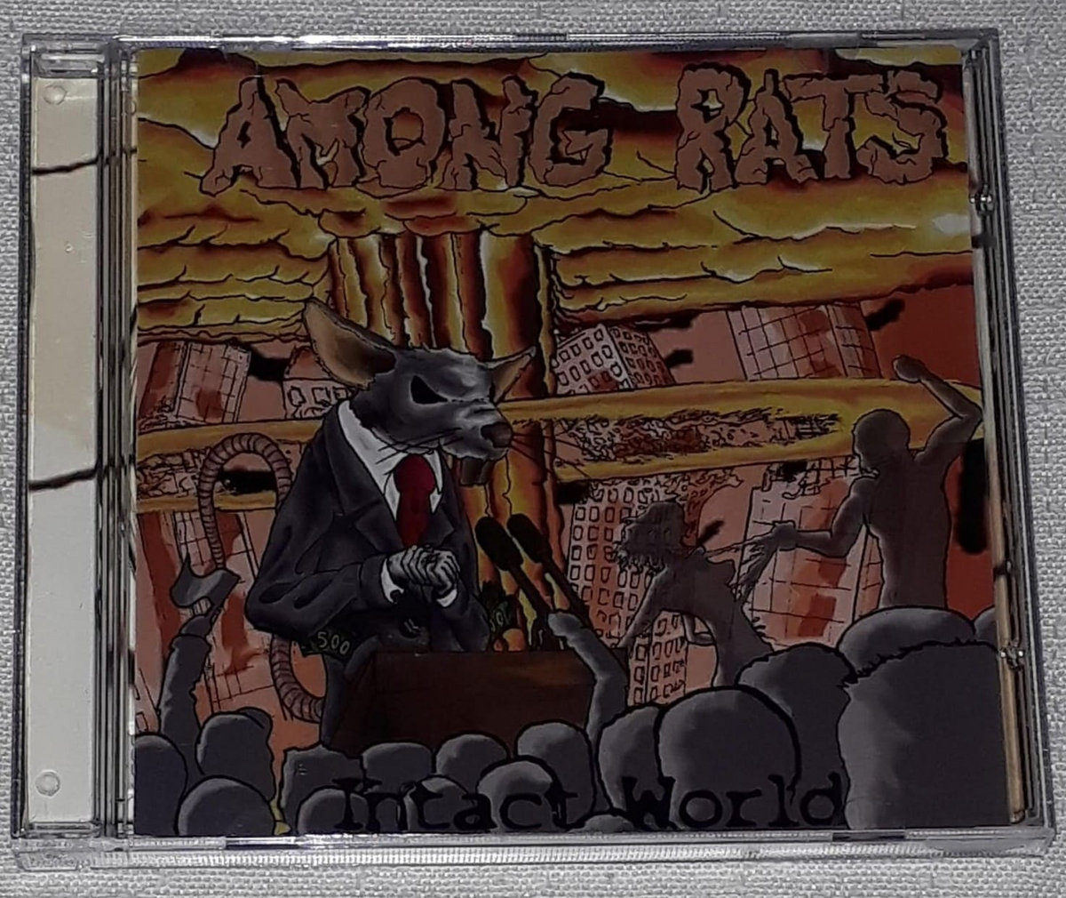 AMONG RATS: Intact World - CD | Cemiterio Records