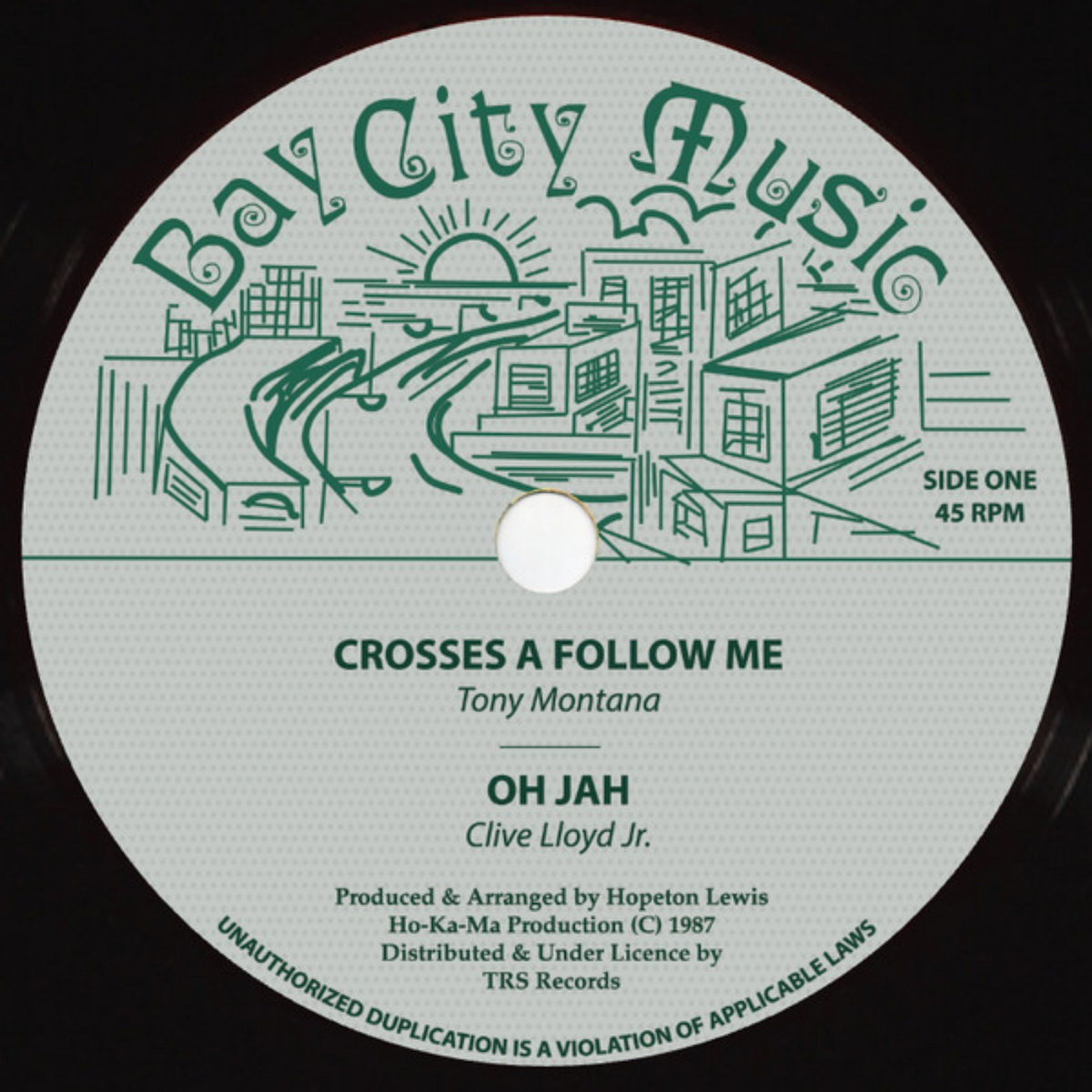 TONY MONTANA / CLIVE LLOYD JR / GEORGE HENRY - Crosses A Follow Me / Oh Jah / Jamaica Nice | TRS ...