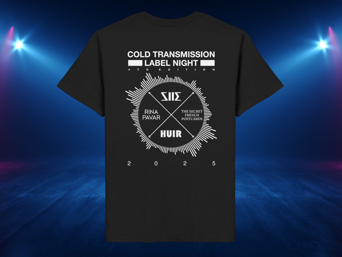 CT LABEL NIGHT 2025 - T-Shirt | COLD TRANSMISSION MUSIC
