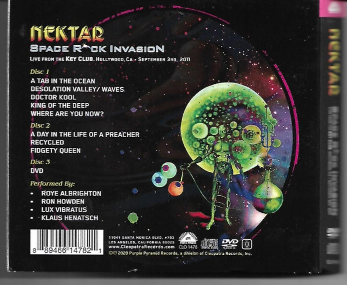 Space Rock Invasion: Live at the Key Club | Nektar | Purple Pyramid