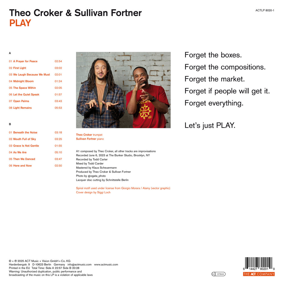 Play | Theo Croker | ACT Music