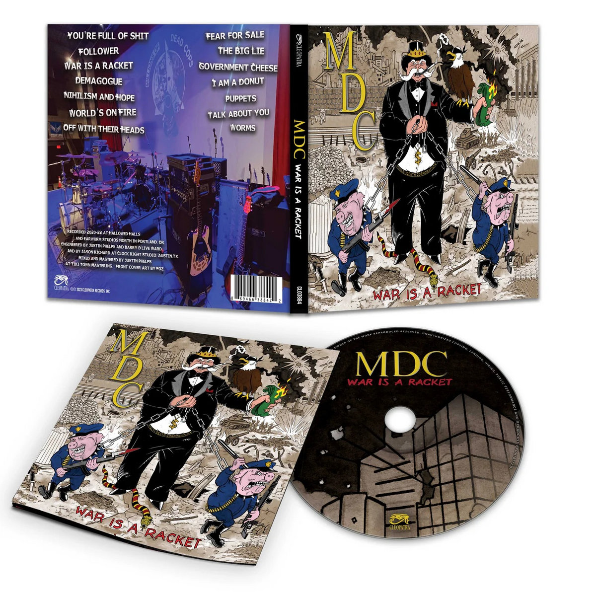 War Is A Racket | MDC | Cleopatra Records