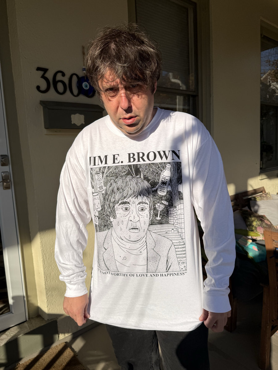 Jim E. Brown Long Sleeved Tee (Designed by Simon Hanselmann) | Jim E. Brown
