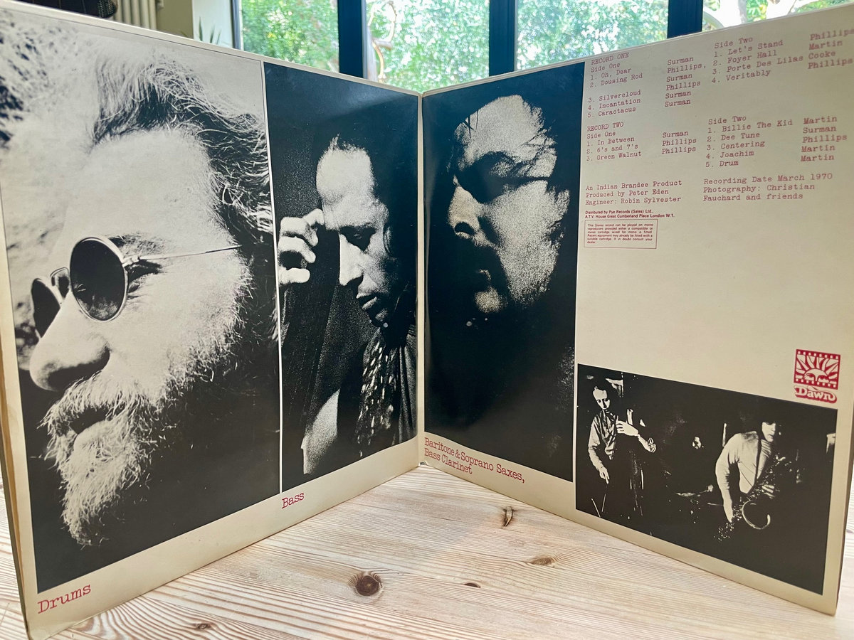 The Trio (double LP, Dawn Records) | Alan Skidmore