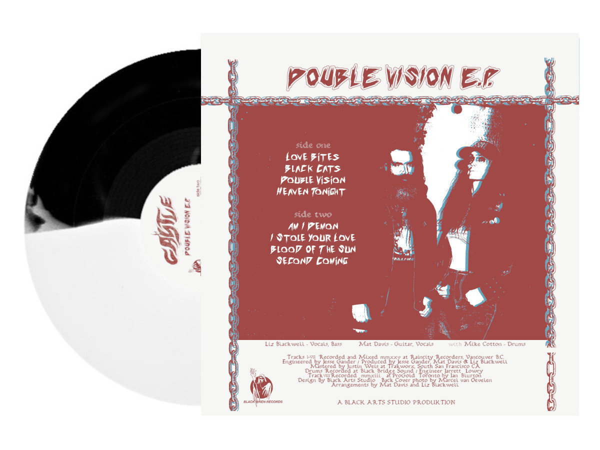 Double Vision E.P. BUNDLE 'Light/Dark' Vinyl / 'Hellhound' T-shirt ...