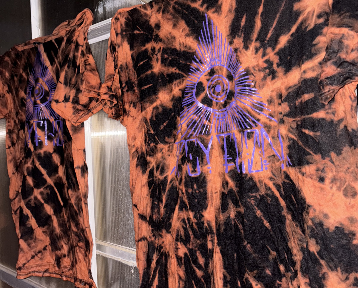 Acid Wash Psythøn purple logo T | Psythøn