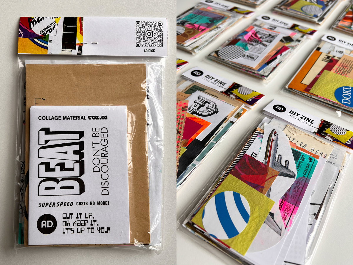 DIY Zine Collage Kit | Adi Dick AD90