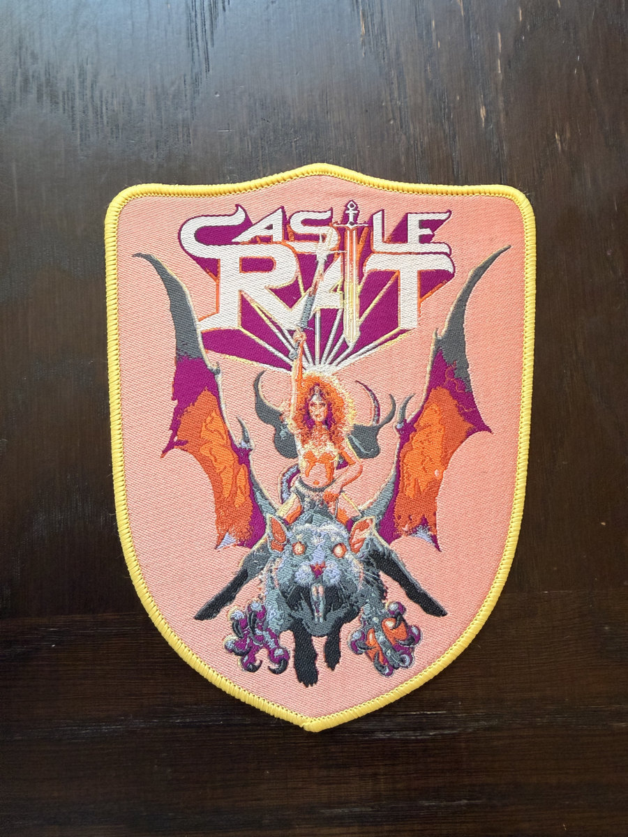 Realm Riders Woven Patch | Castle Rat