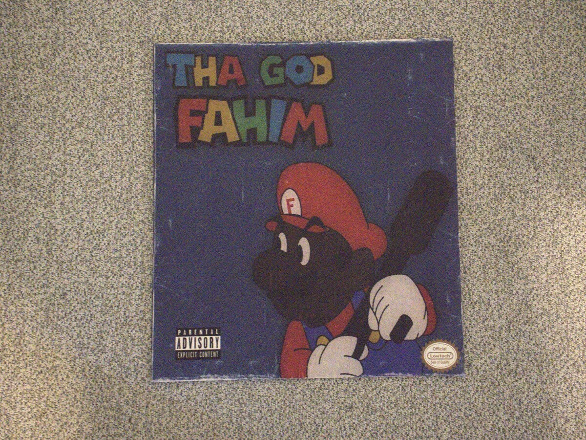 Signed Limited Edition Dump Goat Blue Vinyl | THA GOD FAHIM