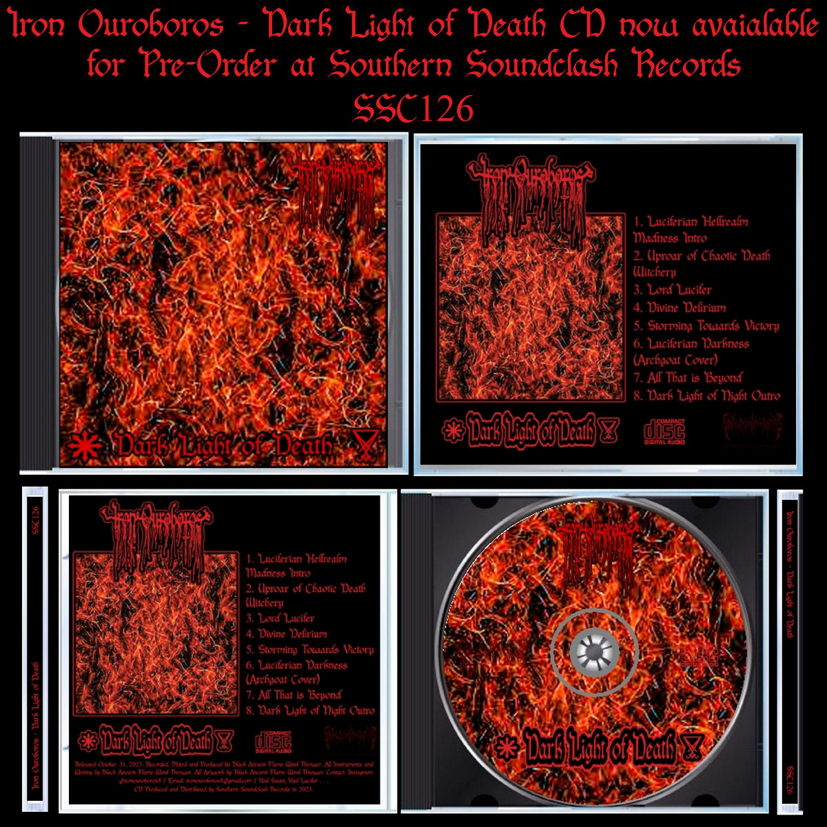 Dark Light of Death | Iron Ouroboros | Southern Soundclash Records