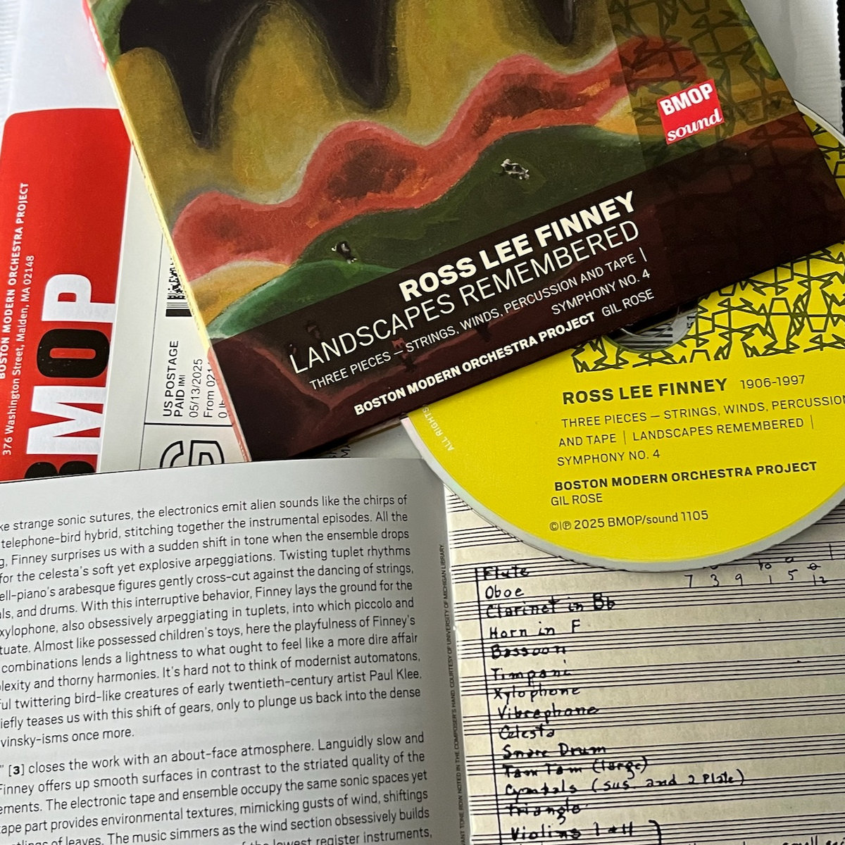 Ross Lee Finney: Landscapes Remembered | Boston Modern Orchestra Project