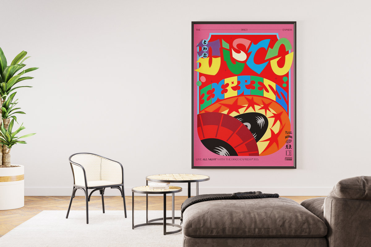TDE Super Disco Poster | The Disco Express