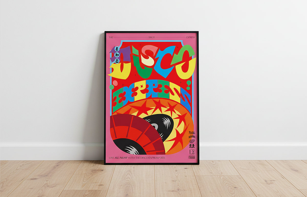 TDE Super Disco Poster | The Disco Express