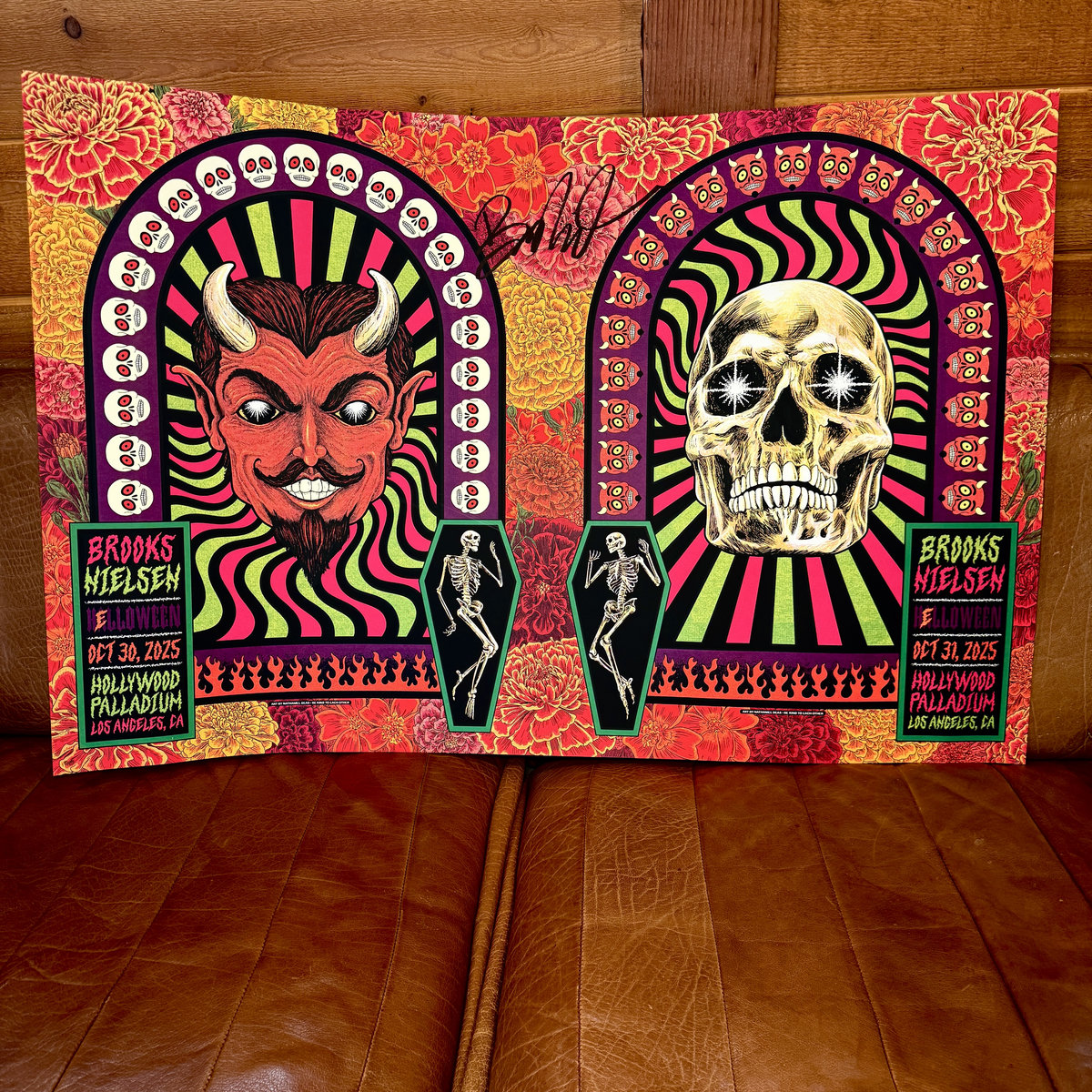 Helloween Uncut 36" X 24" Diptych Poster (10/30 + 10/31/2025) - Signed ...