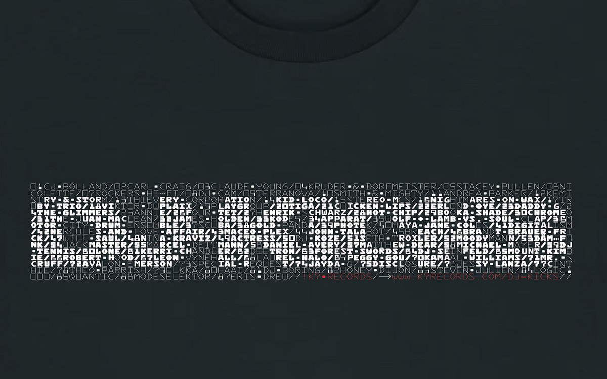 DJ-Kicks T-Shirt | !K7 Records