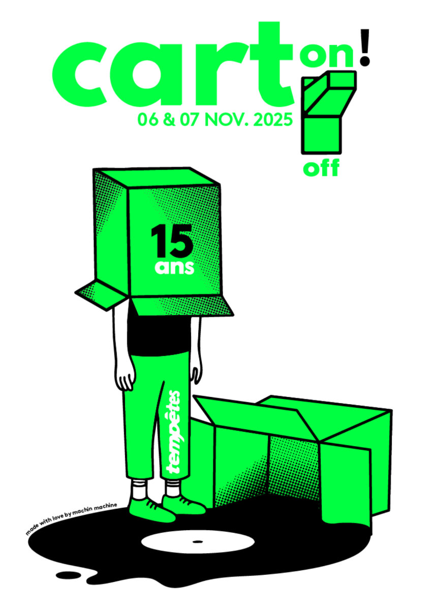 silk-screened poster | 15 years of carton records | CARTON RECORDS