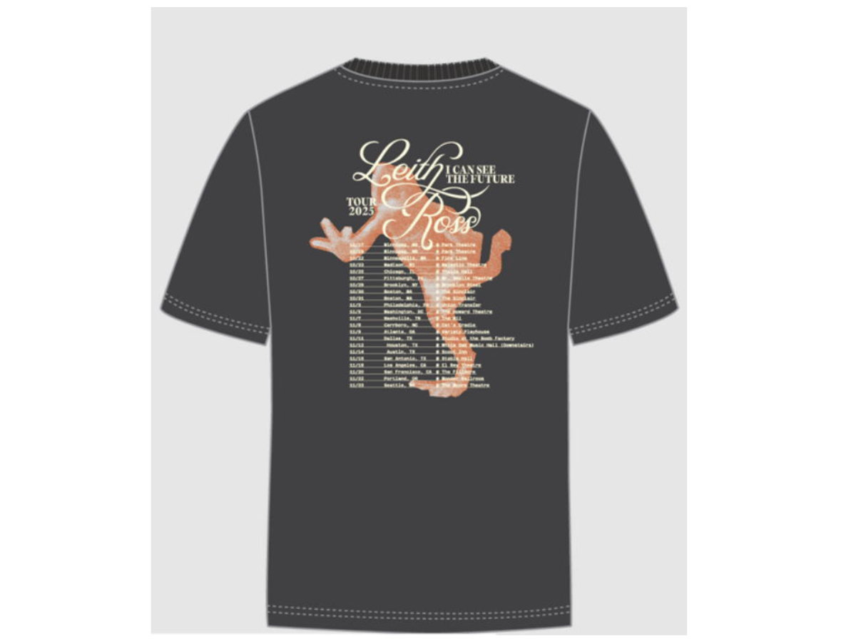*25% OFF* I Can See The Future - Tour Tee | Leith Ross