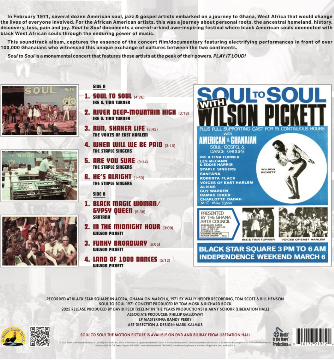 Soul To Soul: Music From The Original Soundtrack | Liberation Hall