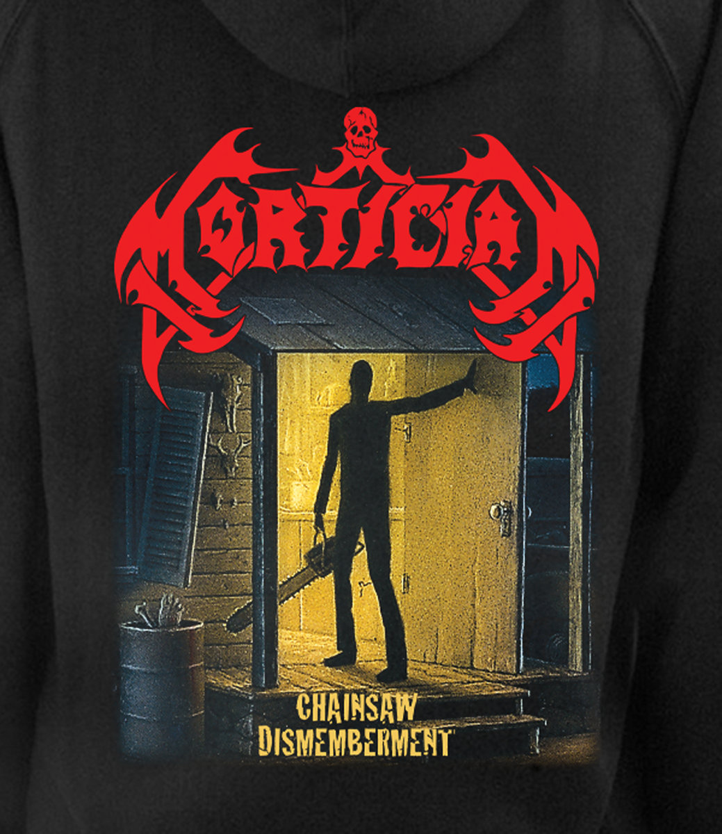 Chainsaw Dismemberment Full Front Zipper Hoodie | Mortician