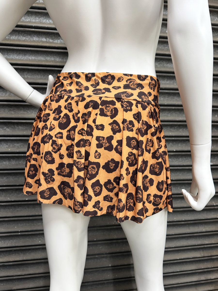 BANG FACE Skort - BF Leopard Print | BANGFACE